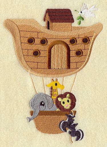Noah's Ark Balloon – Embroidery Library