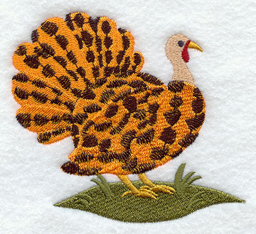 Wild Turkey - Cheetah – Embroidery Library