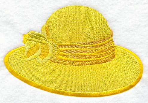 Large-Brimmed Hat – Embroidery Library