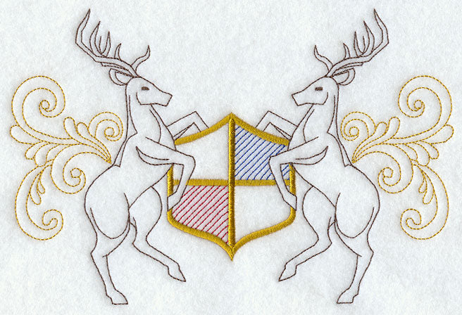 Stag Crest – Embroidery Library