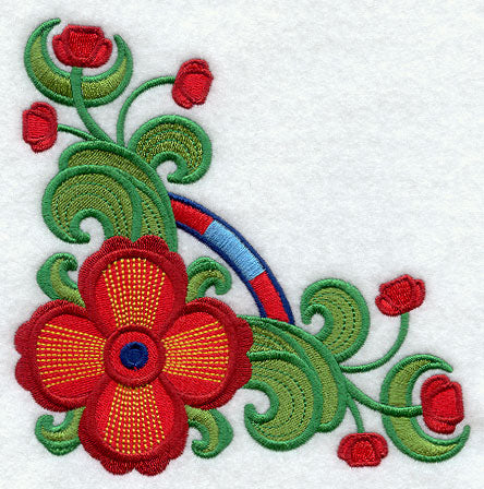 Suzani Poppy Corner – Embroidery Library