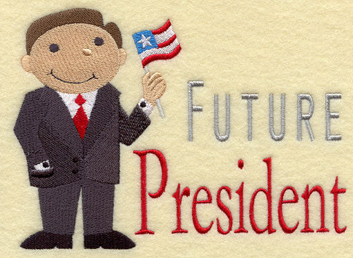 Future President - Boy – Embroidery Library