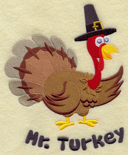 Mr. Turkey – Embroidery Library