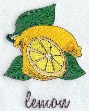Zesty Lemon – Embroidery Library
