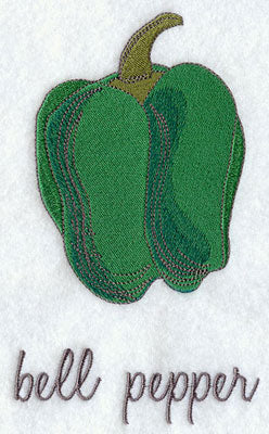 Snappy Bell Pepper – Embroidery Library