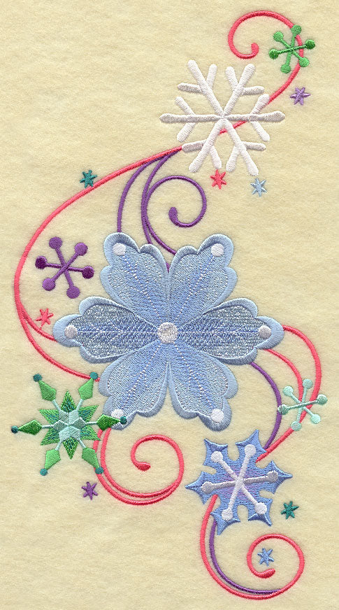 Snowflake Whimsy Dance – Embroidery Library
