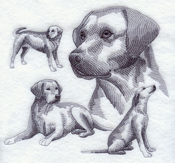 Dog Machine Embroidery Designs | Instant Downloads – Embroidery Library