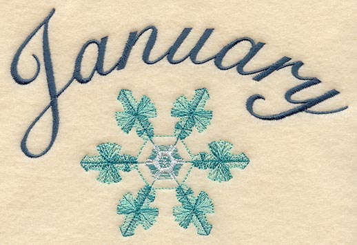 January – Embroidery Library