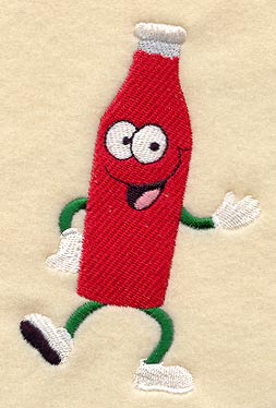 Dancing Ketchup – Embroidery Library