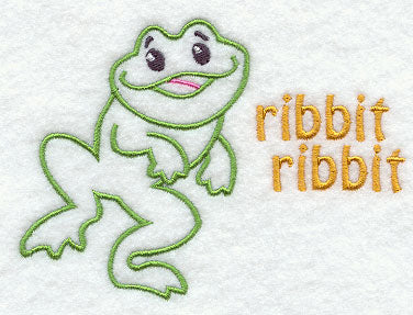 Ribbit Ribbit – Embroidery Library