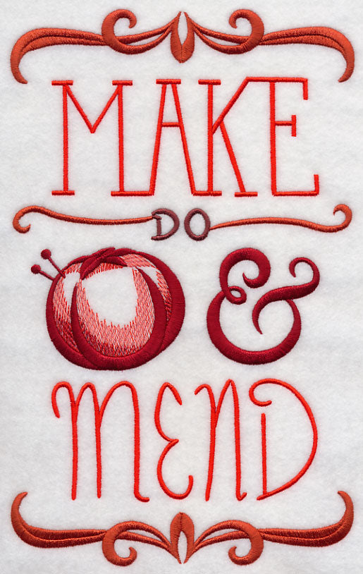 Make Do & Mend – Embroidery Library