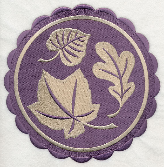 Autumn Leaves Stamp – Embroidery Library