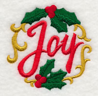 Christmas Joy – Embroidery Library