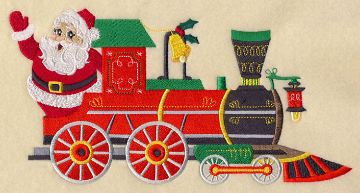 A Christmas Train Design Pack – Embroidery Library