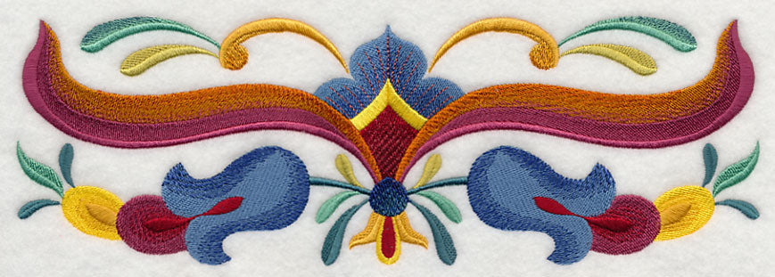 Majolica Tea Party - Border – Embroidery Library