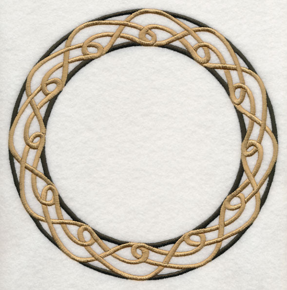 Celtic Monogram Frame – Embroidery Library