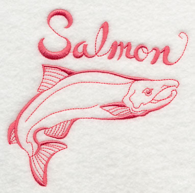 Fresh Salmon – Embroidery Library