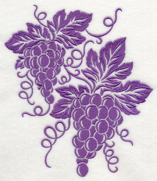 Simply Grapes – Embroidery Library