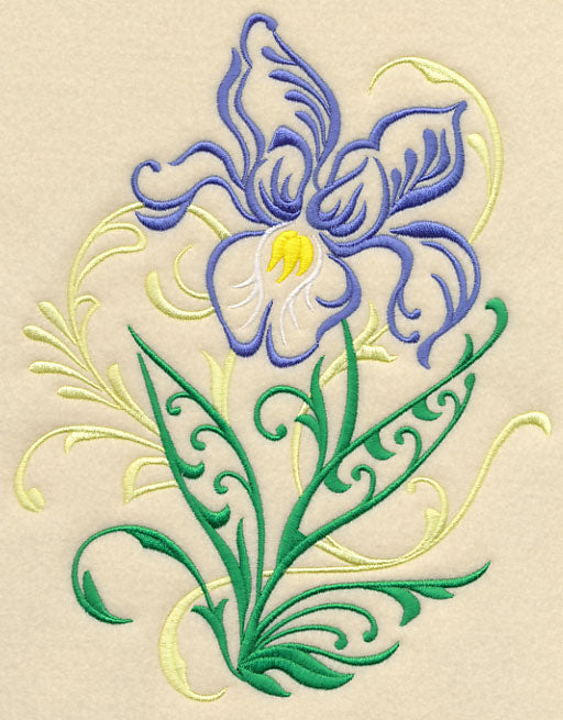 Iris Filigree – Embroidery Library