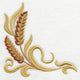 Hearty Wheat Corner – Embroidery Library