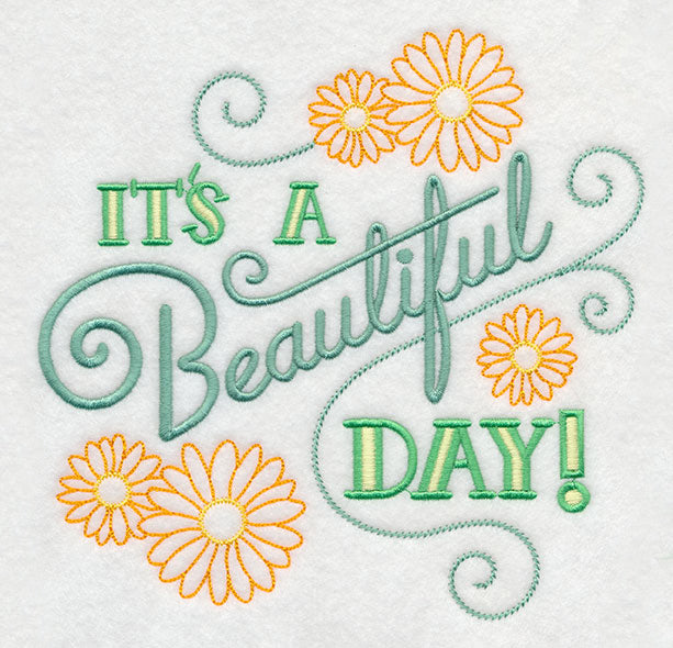 It's a Beautiful Day – Embroidery Library