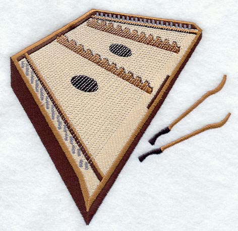 Hammer Dulcimer – Embroidery Library
