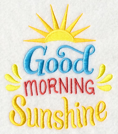 Good Morning Sunshine – Embroidery Library