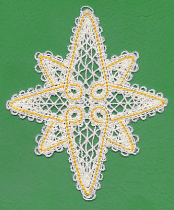 Star (Battenburg Lace) – Embroidery Library