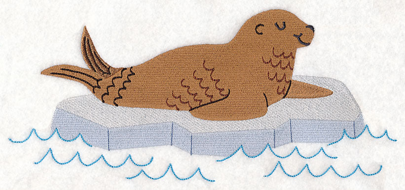 Chillin' Arctic Seal – Embroidery Library