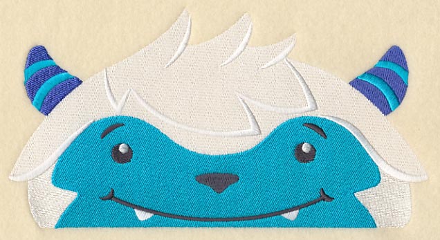 Peeking Yeti – Embroidery Library