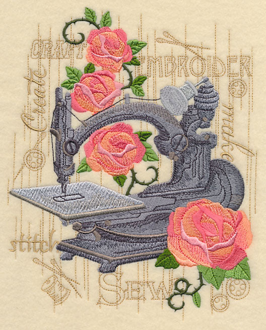 Sewing Sophisticate Sewing Machine – Embroidery Library
