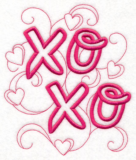 Doodle XOXO – Embroidery Library