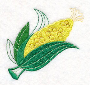 Blueprint Corn – Embroidery Library