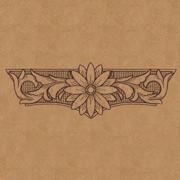 Western Border (Trapunto) – Embroidery Library