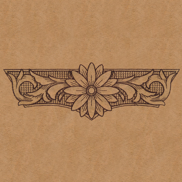 Western Border (Trapunto) – Embroidery Library