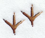 Chicken Tracks – Embroidery Library