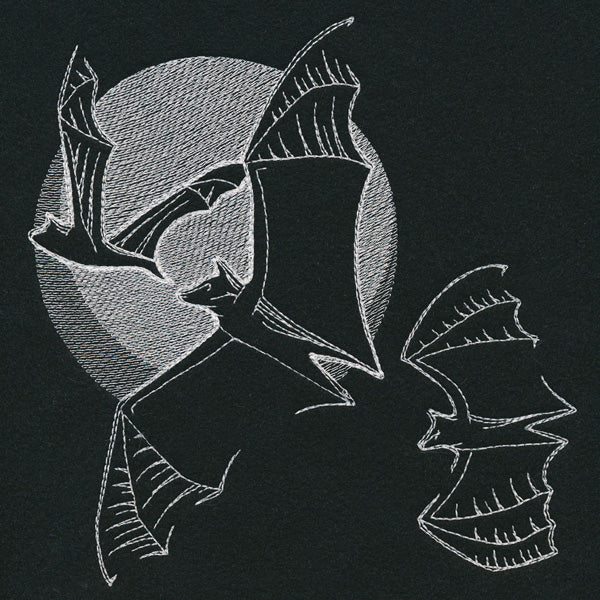Autumn Glow - Bats – Embroidery Library