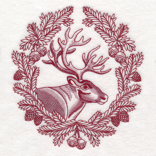 Reindeer Crest – Embroidery Library