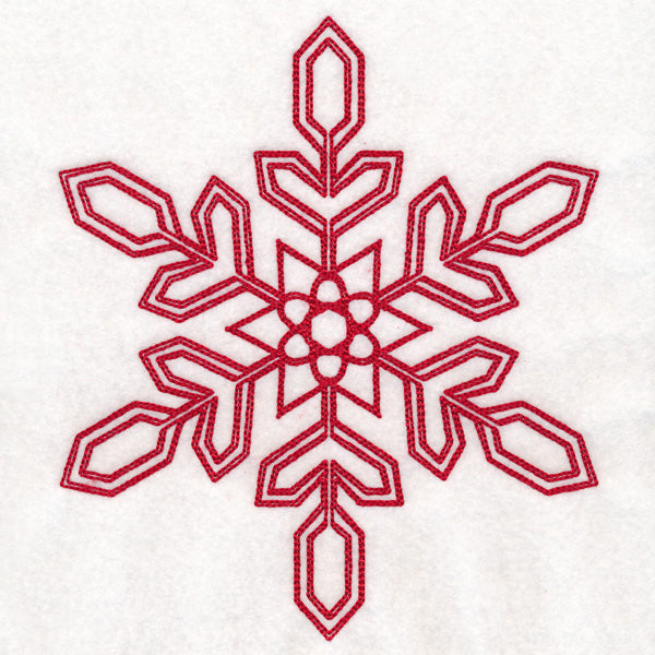Snowflake Splendor - Serene Snowflake (Vintage) – Embroidery Library