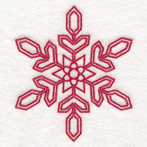 Snowflake Splendor - Serene Snowflake (Vintage) – Embroidery Library