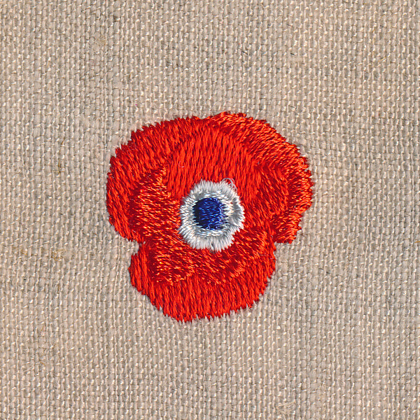 Tiny Poppy (Miniature) – Embroidery Library