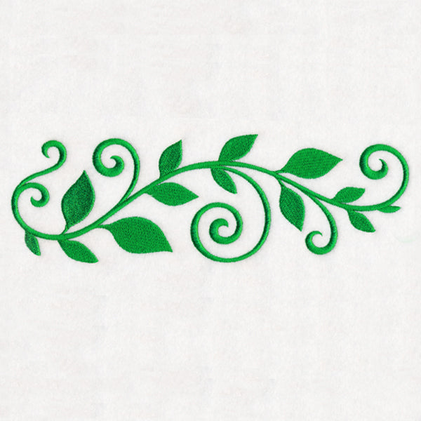 Elegant Vine Border – Embroidery Library