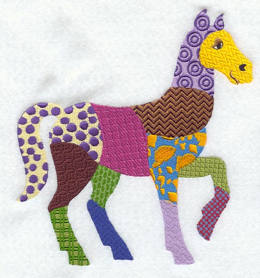 Patchwork Horse – Embroidery Library