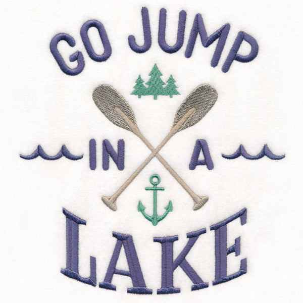 Go Jump in a Lake – Embroidery Library