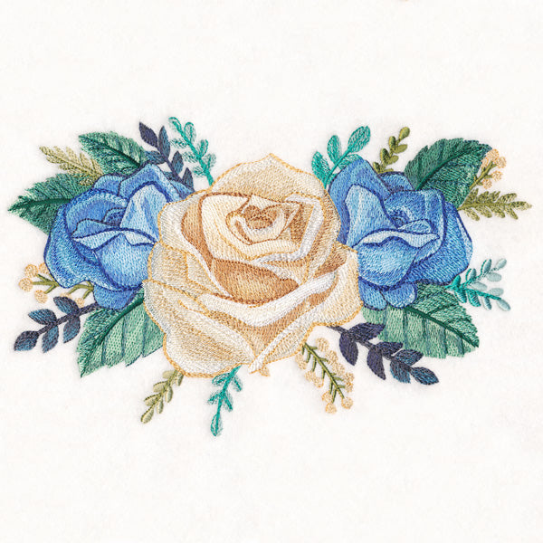 Forest Blooms Feature in Watercolor – Embroidery Library
