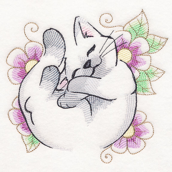 Cat Machine Embroidery Designs – Embroidery Library