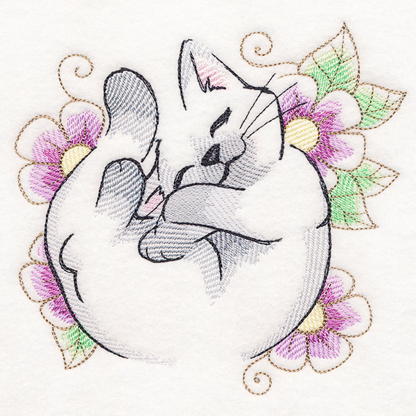 Cat Machine Embroidery Designs – Embroidery Library