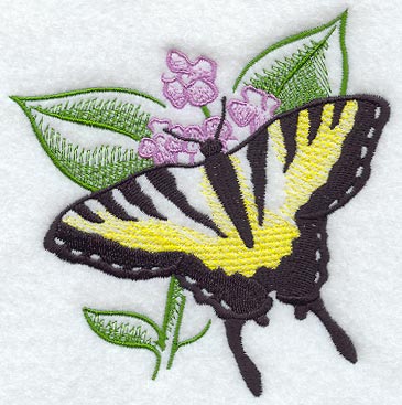 Sheer Tiger Swallowtail – Embroidery Library