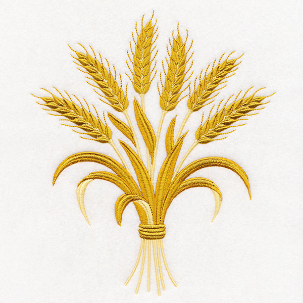 Abundant Harvest Wheat – Embroidery Library