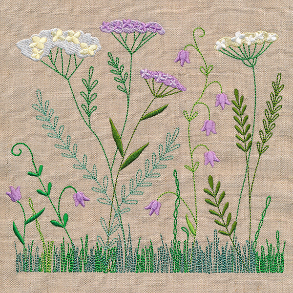 Delicate Yarrow in Bloom – Embroidery Library